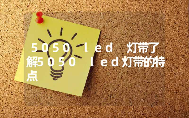 5050 led 灯带（了解5050 led灯带的特点）-多映光电